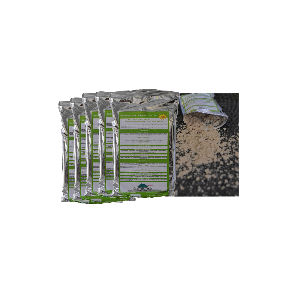 EPONGES VEGETALES (10Kg) - Nettoyage tapis et moquettes | Unipro
